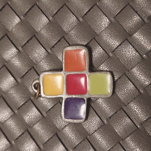 Todd Oldham | Jewelry | Todd Oldham Pewter Cross | Poshmark
